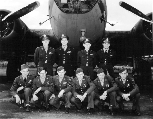 384th During WWII / 547th Bomb Squadron (Heavy) / Horace E Frink Crew ...