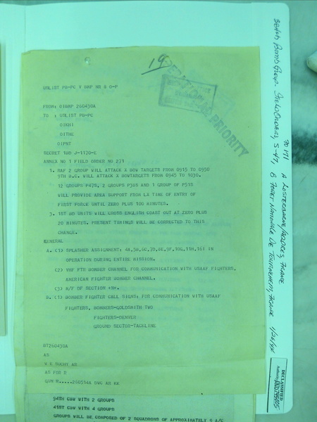384th Wartime Documents / Combat Mission Records and Plans / January ...