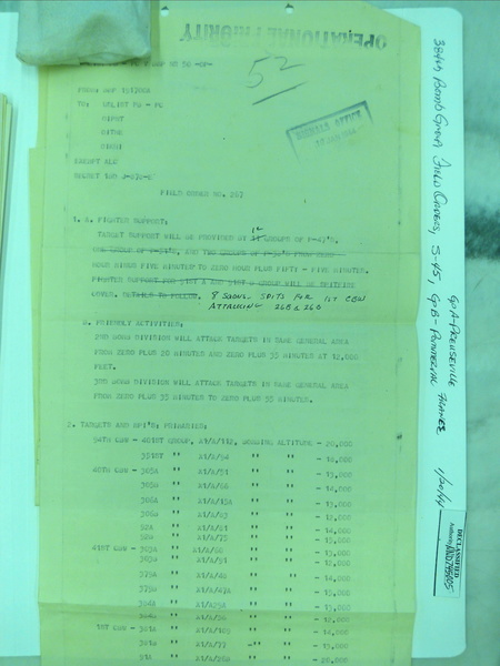 384th Wartime Documents / Combat Mission Records and Plans / January ...