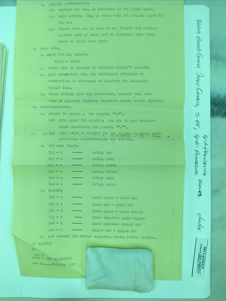 384th Wartime Documents / Combat Mission Records and Plans / January ...