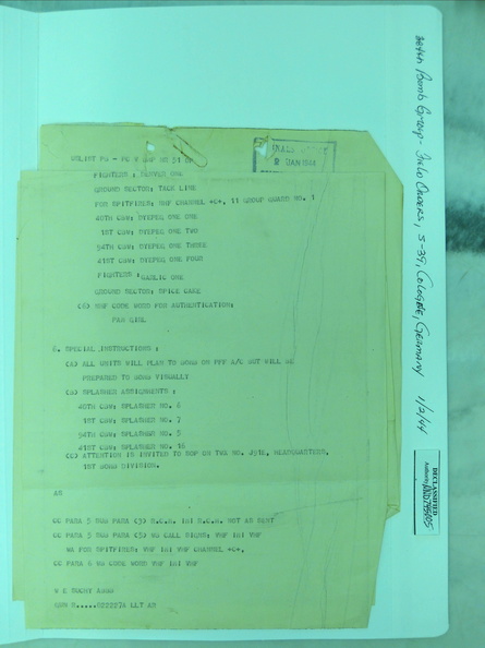 1944-01-02 Mission Plan 1722-06-002 | 384th Bombardment Group (Heavy ...