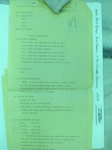 1944-01-02 Mission Plan 1722-06-003 | 384th Bombardment Group (Heavy ...