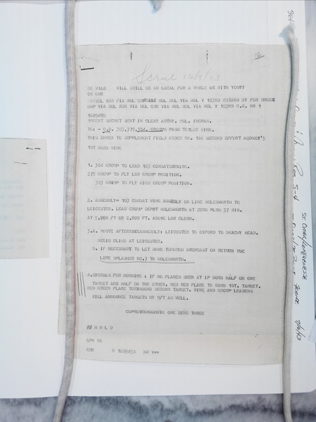 384th Wartime Documents / Combat Mission Records and Plans / July 1943 ...