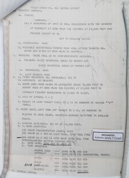 384th Wartime Documents / Combat Mission Records and Plans / July 1943 ...