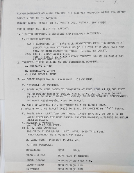 1943-07-15 Mission Plan 1721-03-009 | 384th Bombardment Group (Heavy ...
