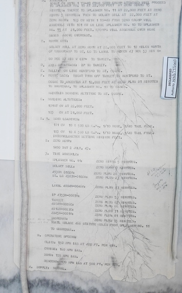 384th Wartime Documents / Combat Mission Records and Plans / July 1943 ...